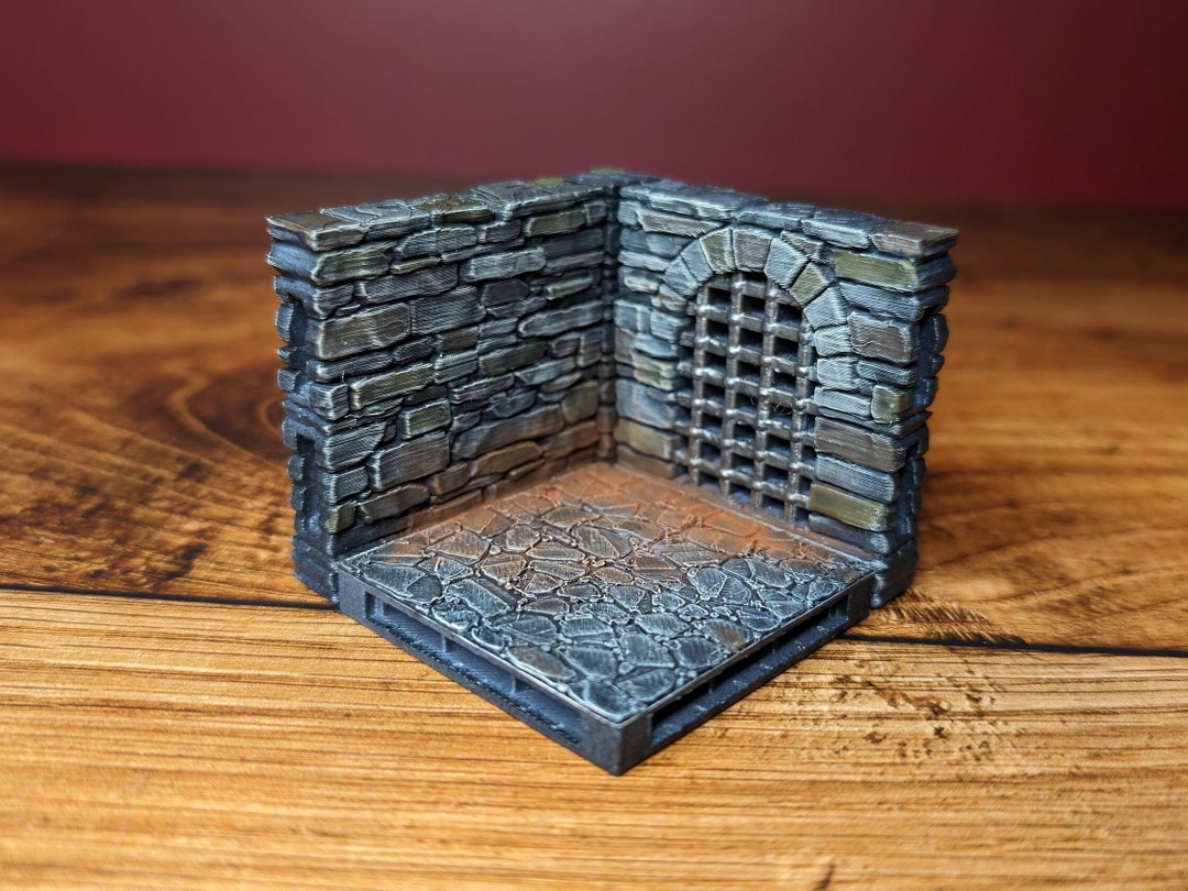 Dungeon Tile Terrain RPG Door Openlock Printable Scenery 3D Printed ...