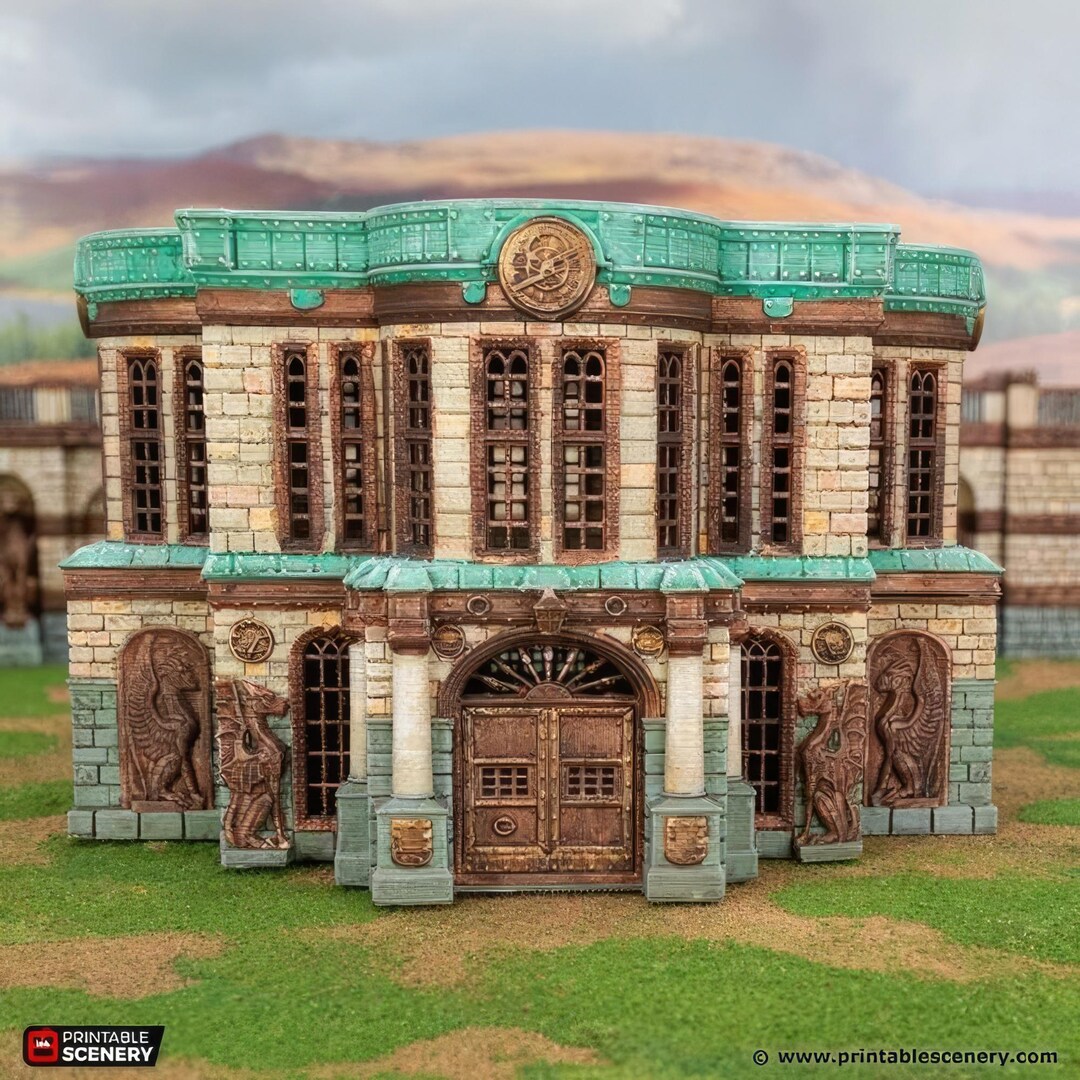 Warlock's Residence: Tabletop Building Fantasy Wargaming Terrain ...
