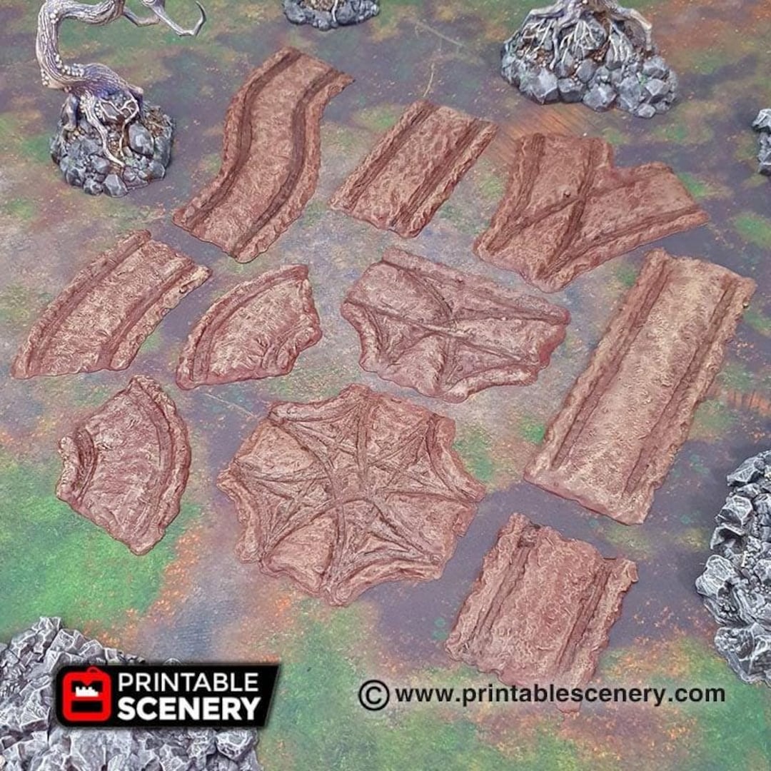 Dirt Roads Tabletop Tiles Scatter Terrain Cart Tracks Wild West ...