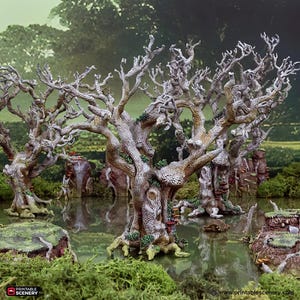 Trees Tabletop Scatter Terrain Swamp Plants Tropical Glade Jungle ...