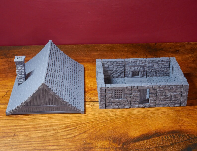 House Tile Set Room Openlock Printable Scenery Fantasy Terrain Tabletop ...