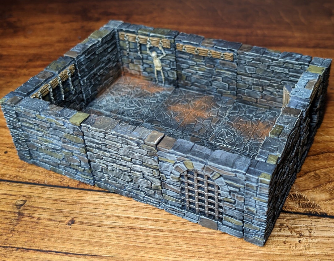 Dungeon Tile Set Small Room Openlock Printable Scenery Fantasy Terrain ...