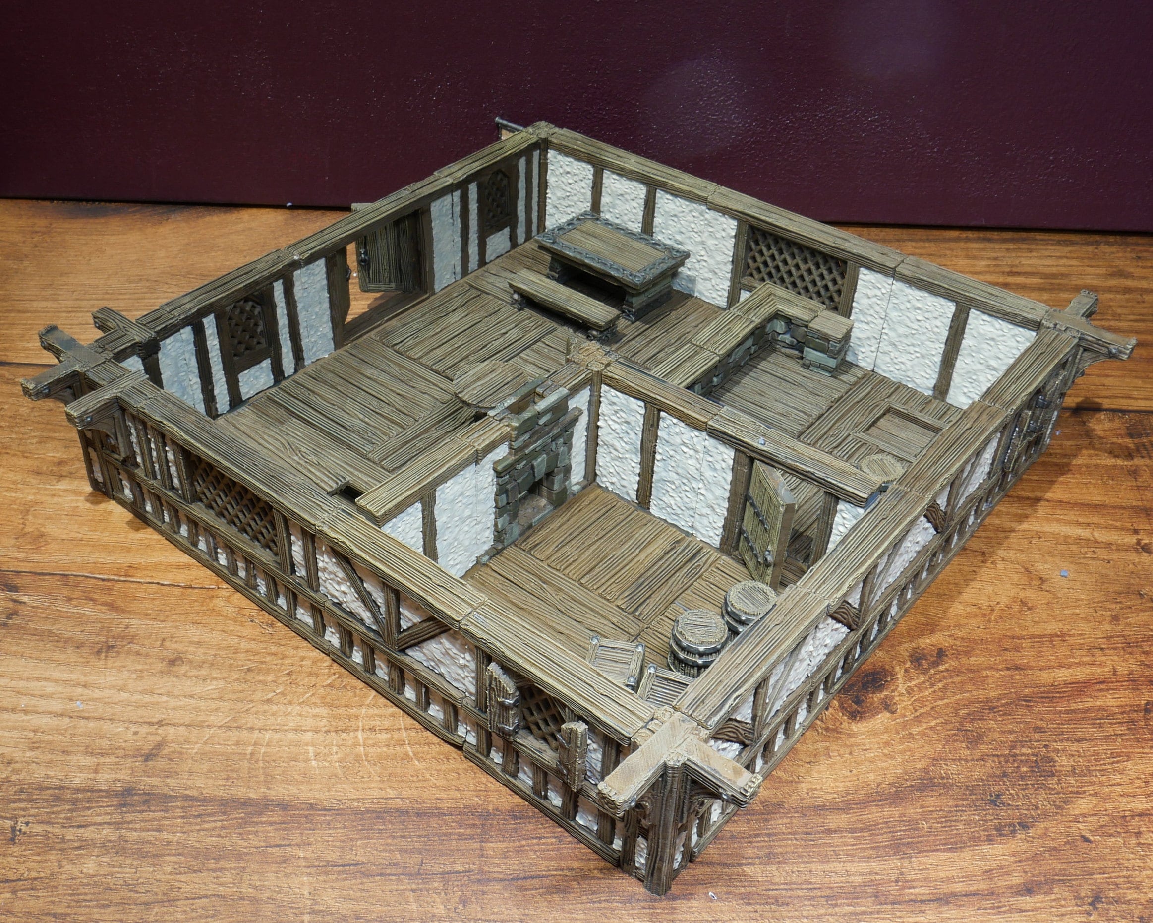 Tavern Tile Set: Modular RPG Terrain, Furniture, Dungeon Tiles Scenery ...