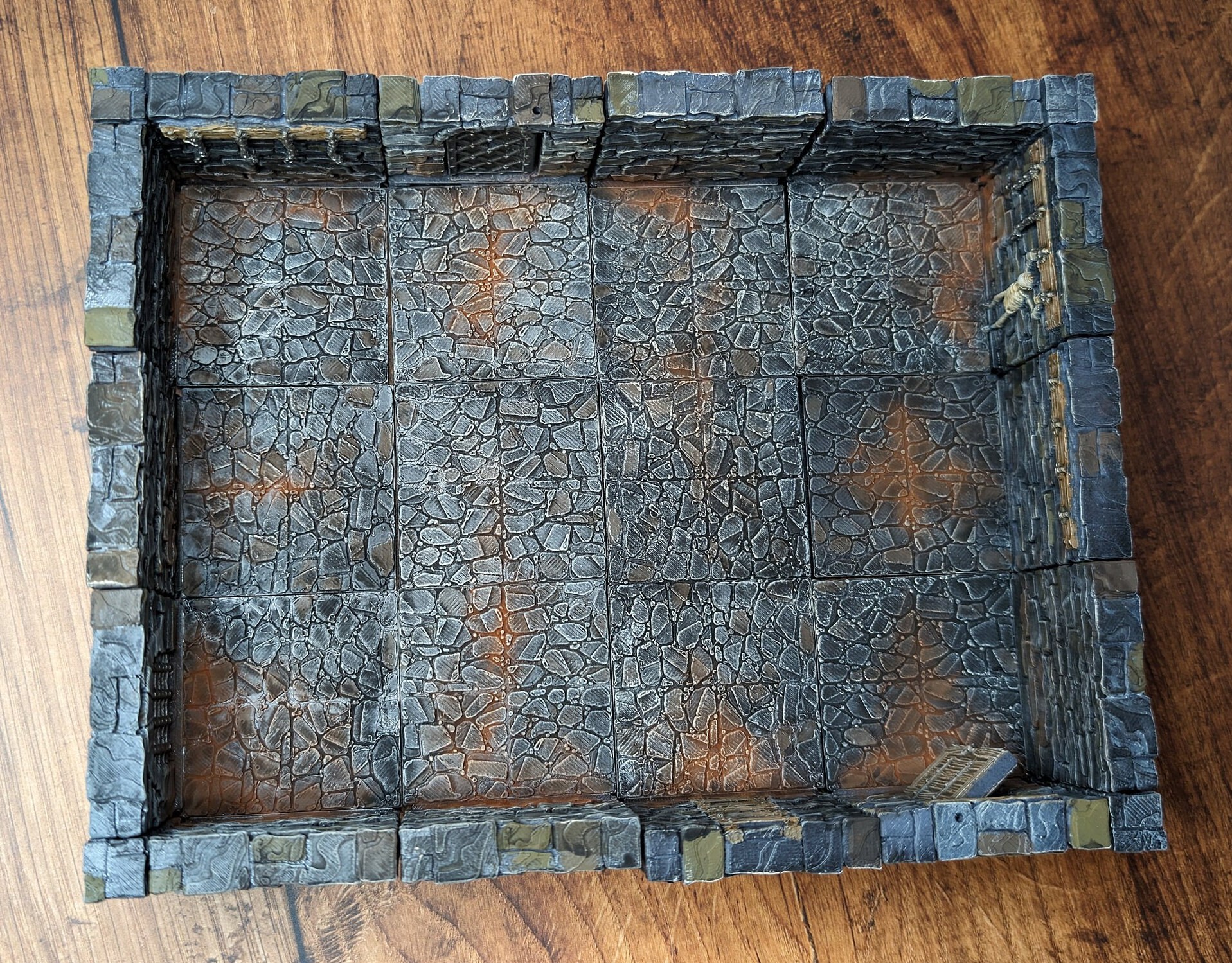 Dungeon Tile Set Large Room Openlock Printable Scenery Fantasy Terrain ...