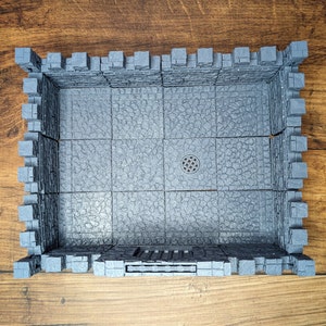 Castle Terrain Tile Set Medium Room Openlock Printable Scenery Fantasy ...