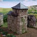 Black Rock Keep: Medieval Garrison Tower - 15mm/28mm/32mm RPG Terrain ...