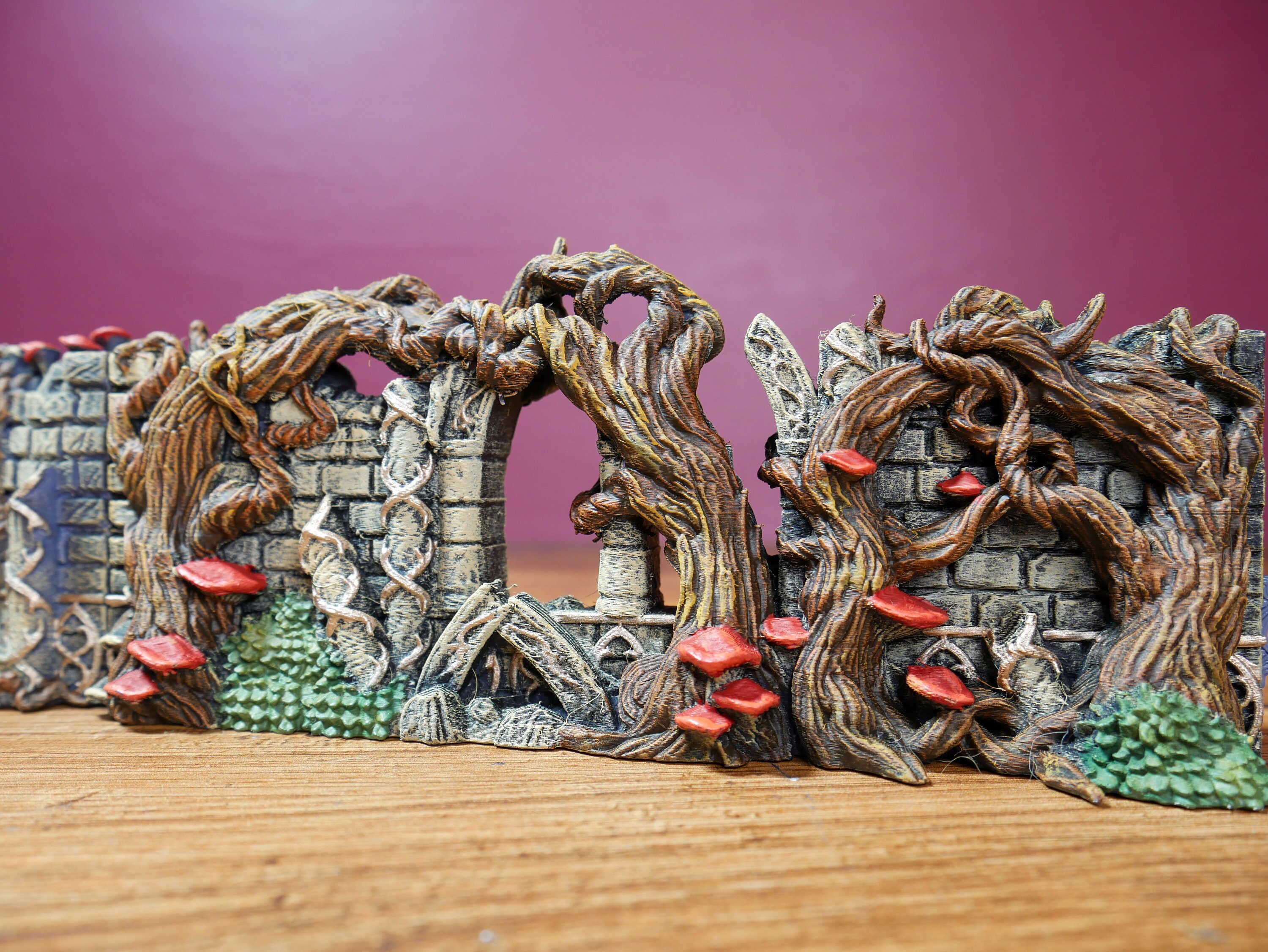 Elven Walls: Modular Dungeon Terrain - Fantasy Tabletop RPG Printable ...