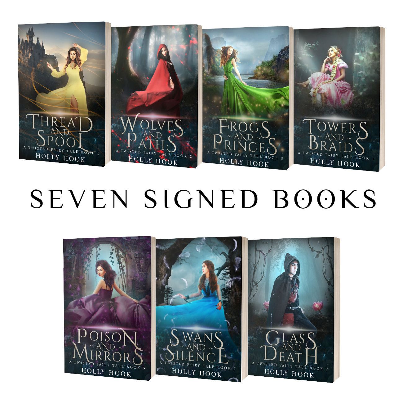 The Twisted Fairy Tale Complete Series Bundle by Holly Hook: A YA Fantasy With Fairytale ...