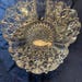 Vintage Pressed Glass Daisy & Button Pattern With Star Three Lobe ...