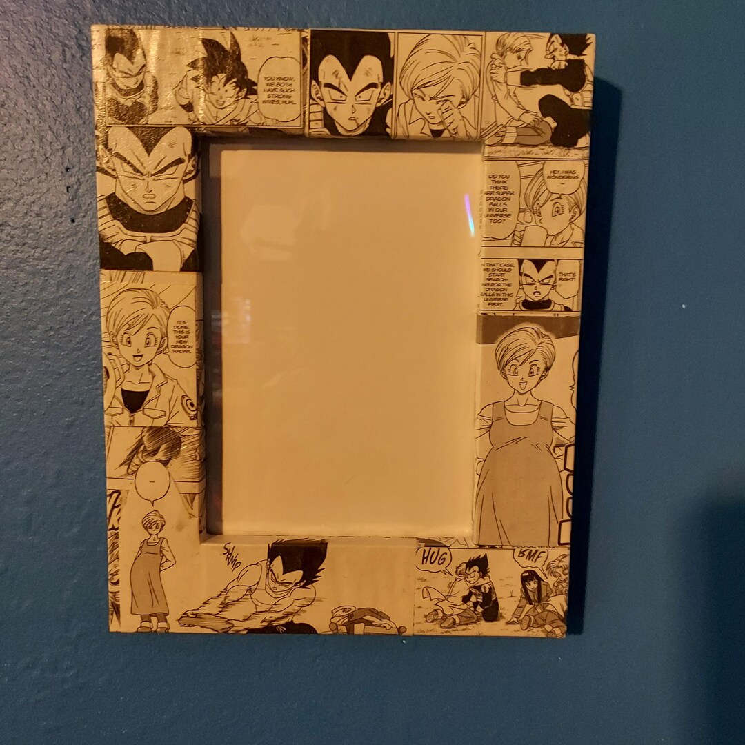 Vegeta & Bulma DBZ 5X7 Picture Frame - Etsy