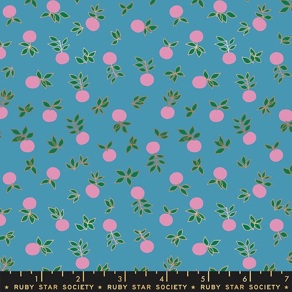 Melody Miller Ruby Star Fabric - Etsy