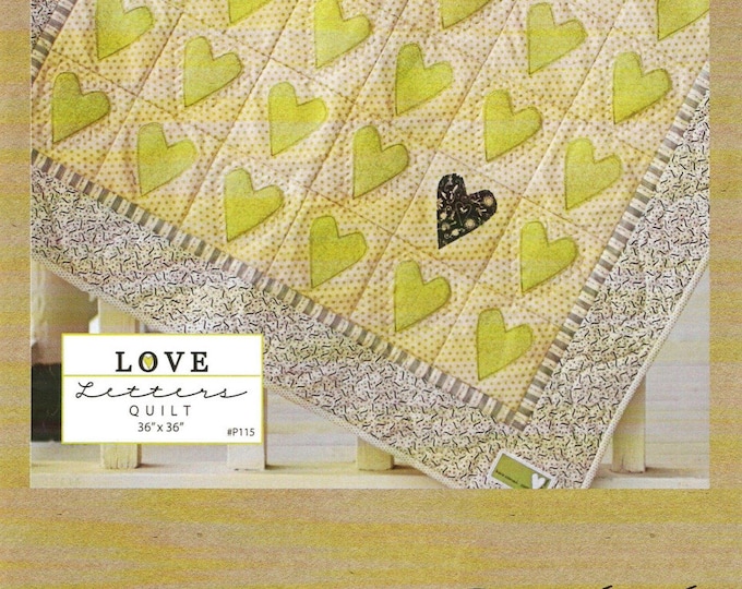 Love Letters Quilt Pattern From Sweetwater - Etsy