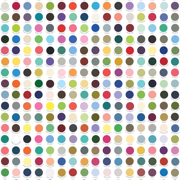 Multi Color Dots - Etsy