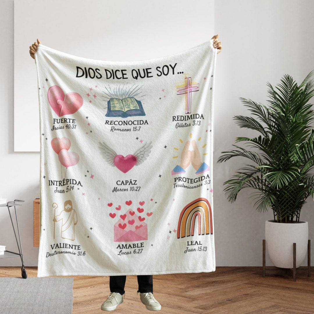 Religious Blanket, Soft Throw,christian Blanket, Prayer Blanket ...