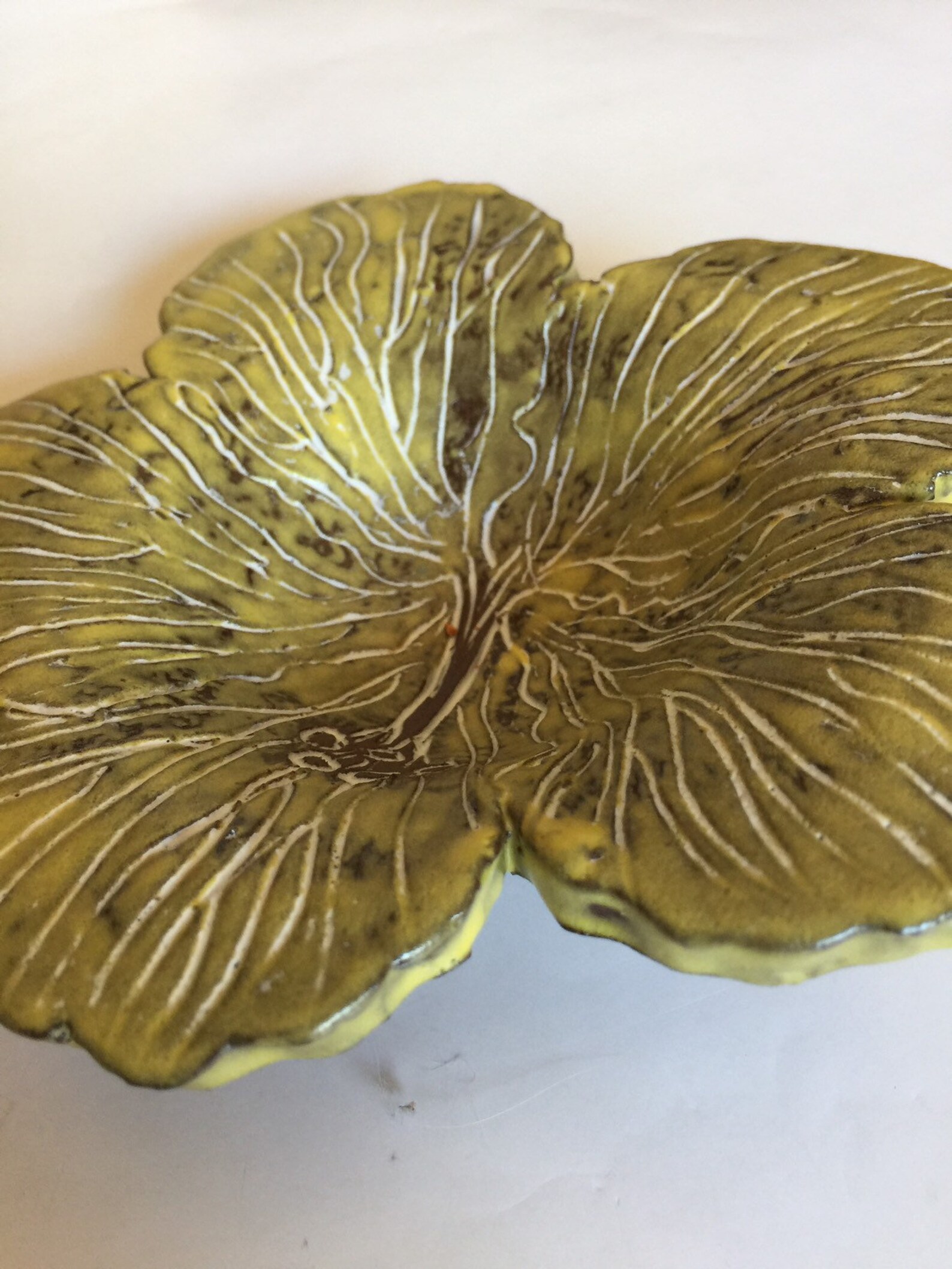 Carved Matte Yellow Hibiscus Flower Butterfly Puddler Feeder - Etsy