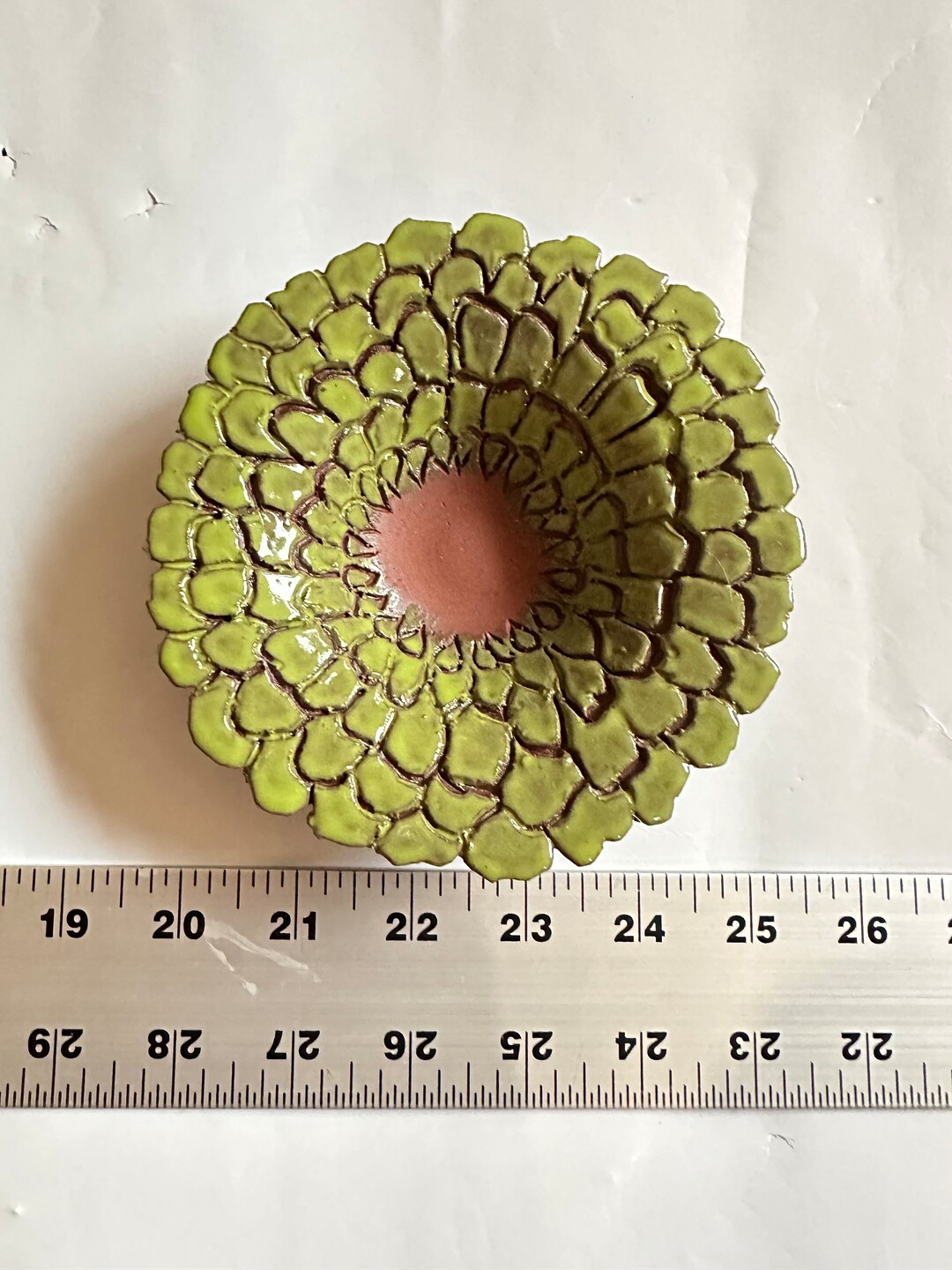 Carved Green Chrysanthemum Flower Butterfly Puddler Feeder - Etsy