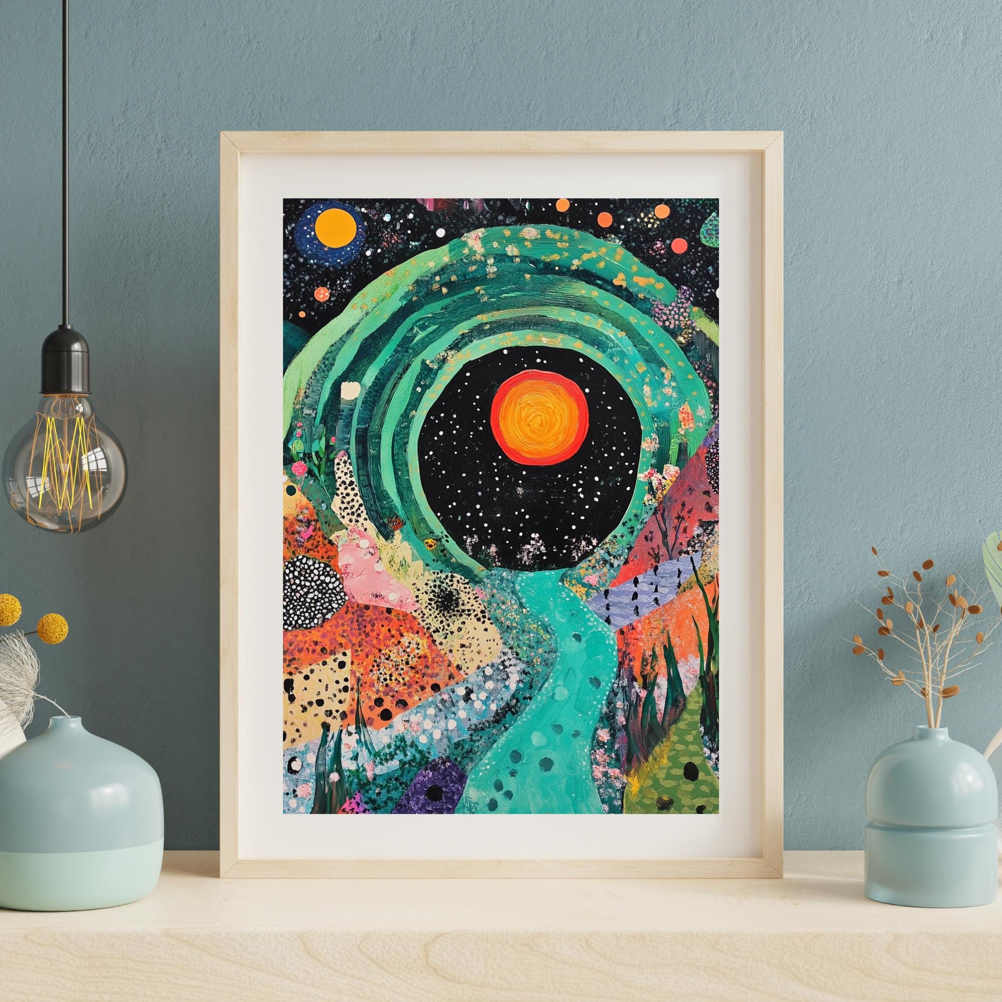Wormhole by Avery Crane | Surreal Space Art Print | Abstract Cosmic ...
