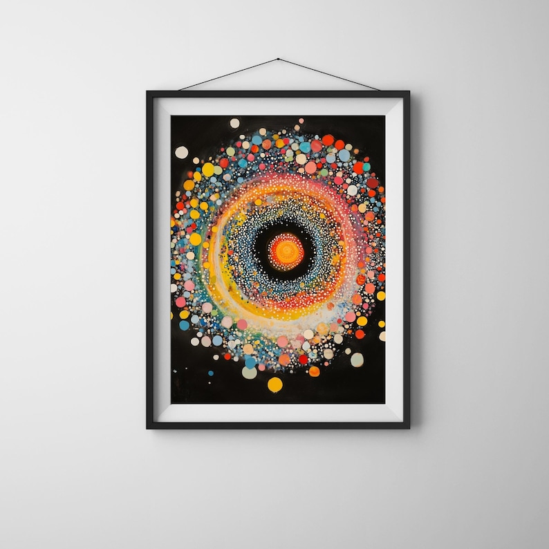 Electron Cloud by Avery Crane | Quantum Physics Abstract Art Print ...