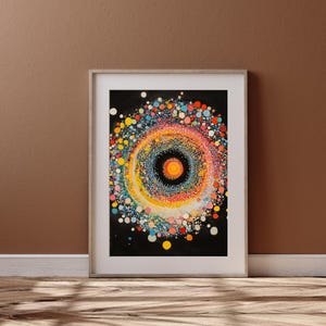 Electron Cloud by Avery Crane | Quantum Physics Abstract Art Print ...