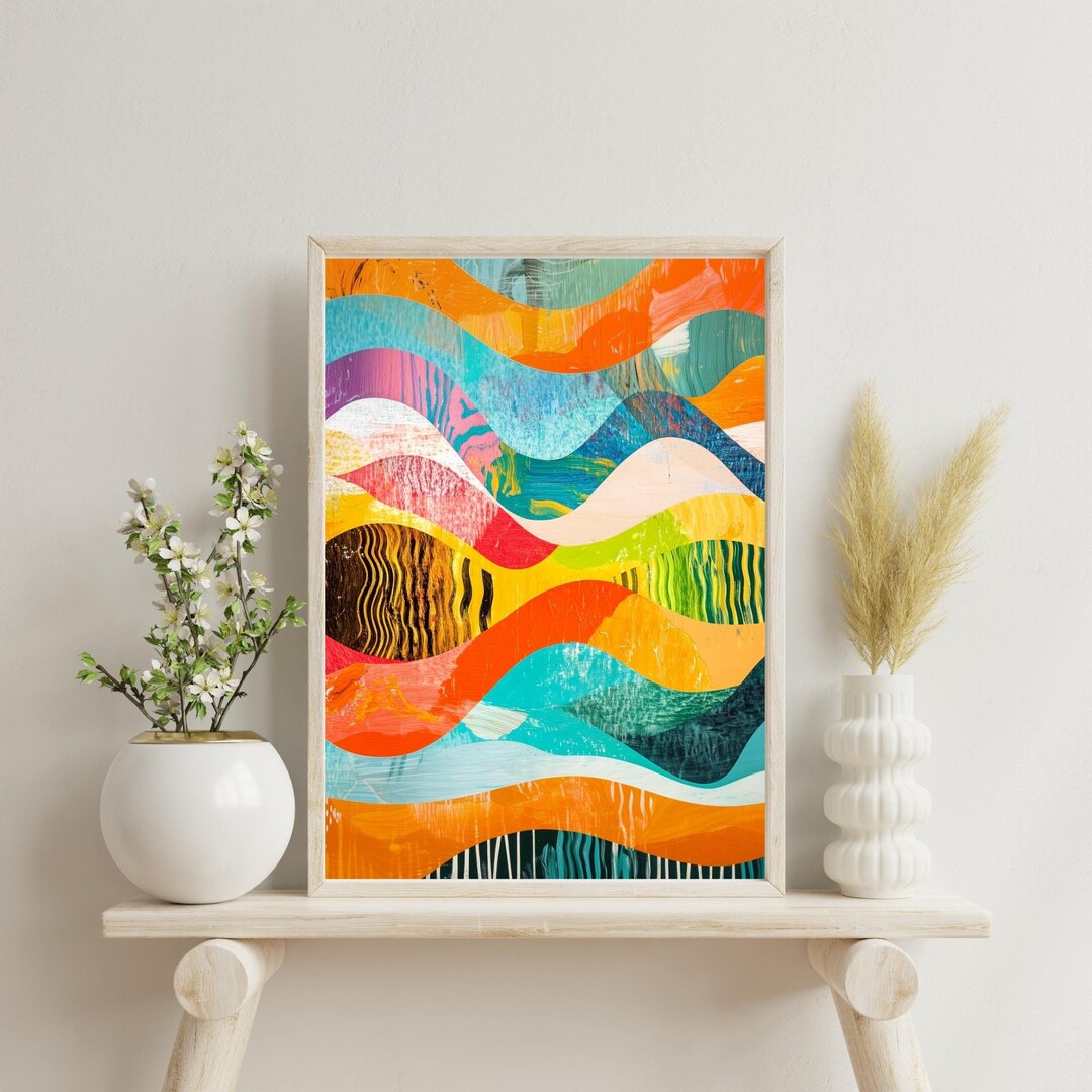 Waves 3 by Avery Crane Unframed Art Print Physics Science Abstract Art ...