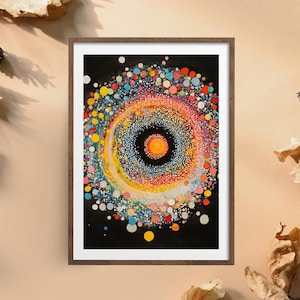 Electron Cloud by Avery Crane | Quantum Physics Abstract Art Print ...