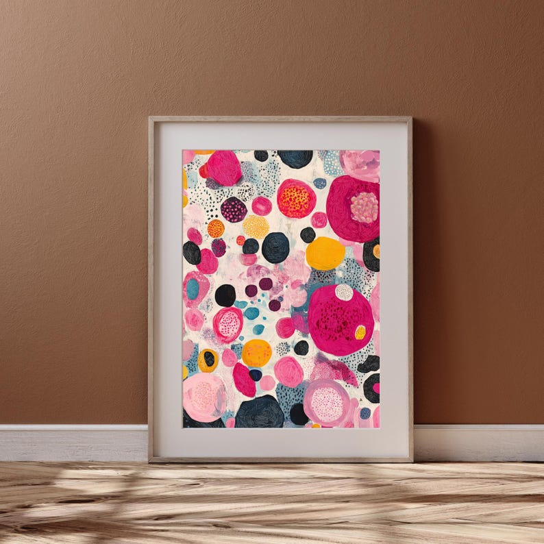 Vital by Avery Crane | Blood Cell Abstract Art Print | Medical Wall Art ...