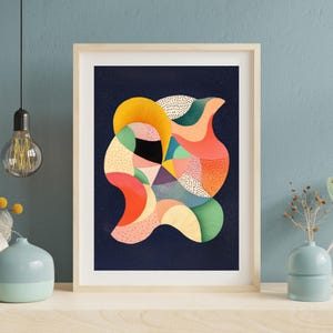 Curled Dimensions | Calabi–yau Manifold Abstract Art Print | String ...