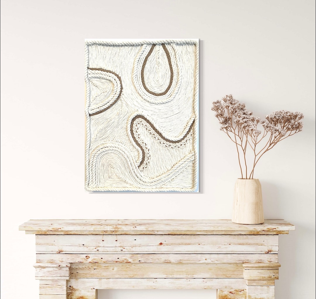 Cotton Rope Wall Art - Etsy