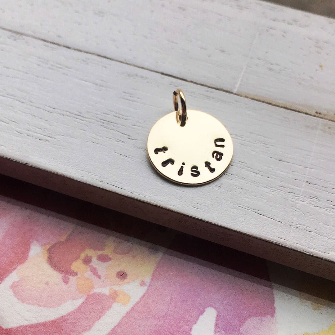 Gold Name Pendant Add or Replace a Goldfilled Charm Replacement or ...