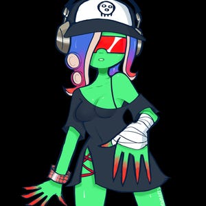 Splatoon Acht (dedf1sh) Sticker - Etsy