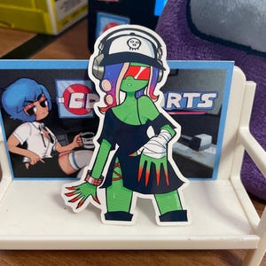 Splatoon Acht (dedf1sh) Sticker - Etsy