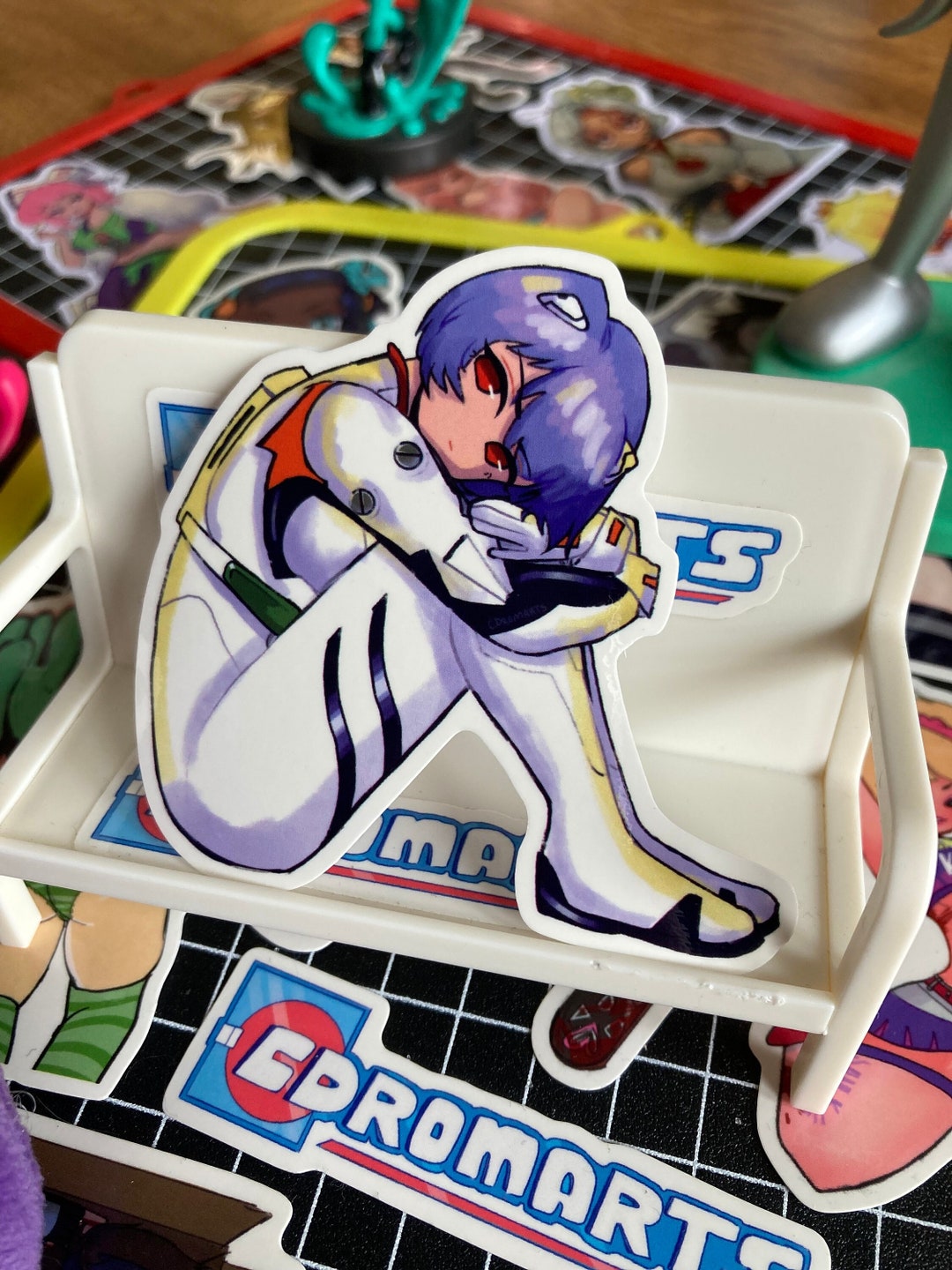 Rei Ayanami Sticker - Etsy