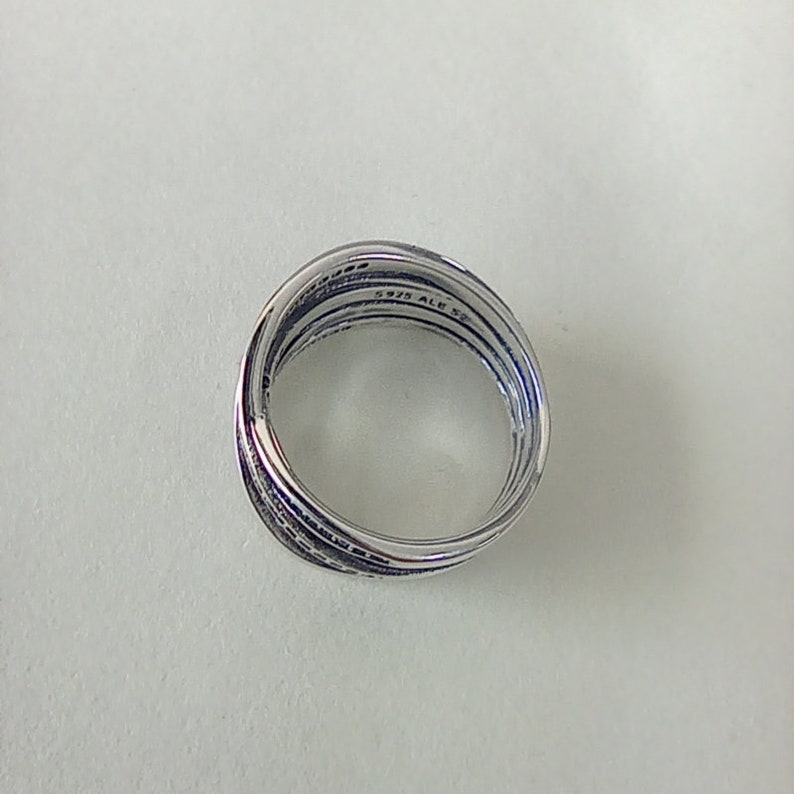 Pandora S925 Entwining Silver Ring - Etsy Canada