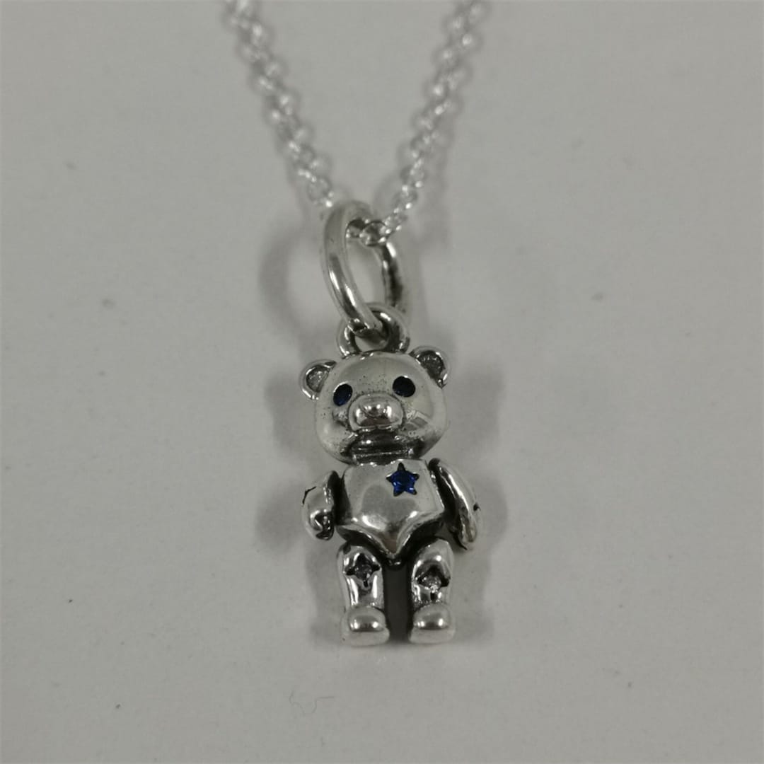 Pandora Teddy Bear Necklace Gift Set-45cm - Etsy