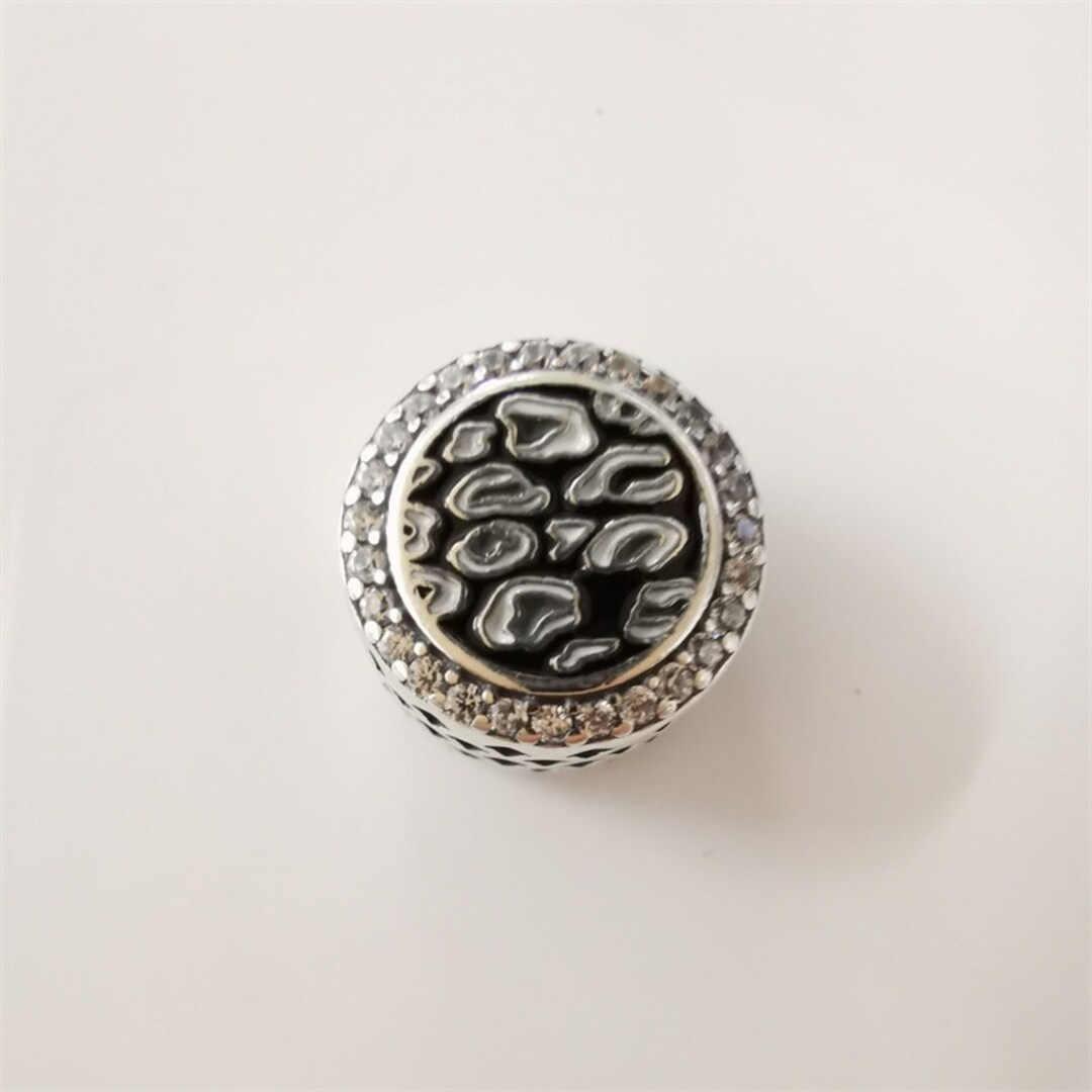 Pandora Black Leopard Print String - Etsy