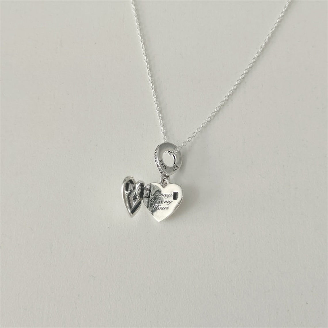 Pandora Openable Heart Locket Charm Sterling Silver - Etsy