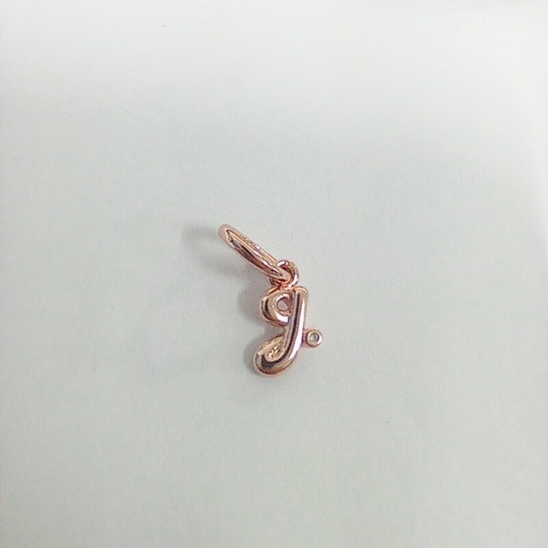 Pandora Moments Letter G Script Alphabet Kirjainkoru Hela - Etsy