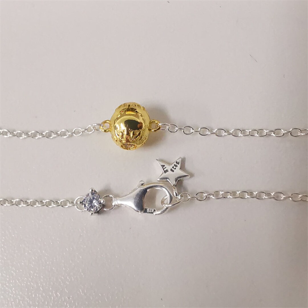 Pandora Two-tone Sparkling Solar System Chain Bracelet - Etsy