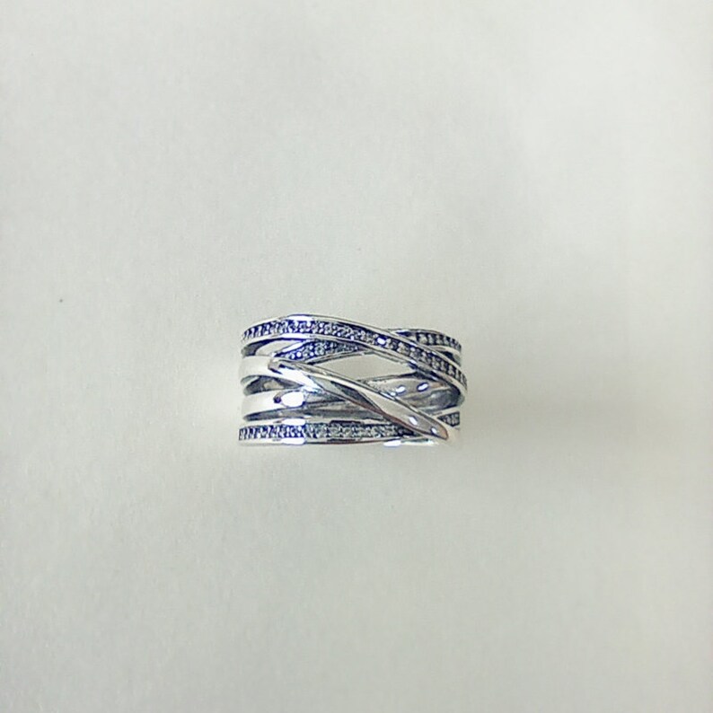 Pandora S925 Entwining Silver Ring - Etsy Canada