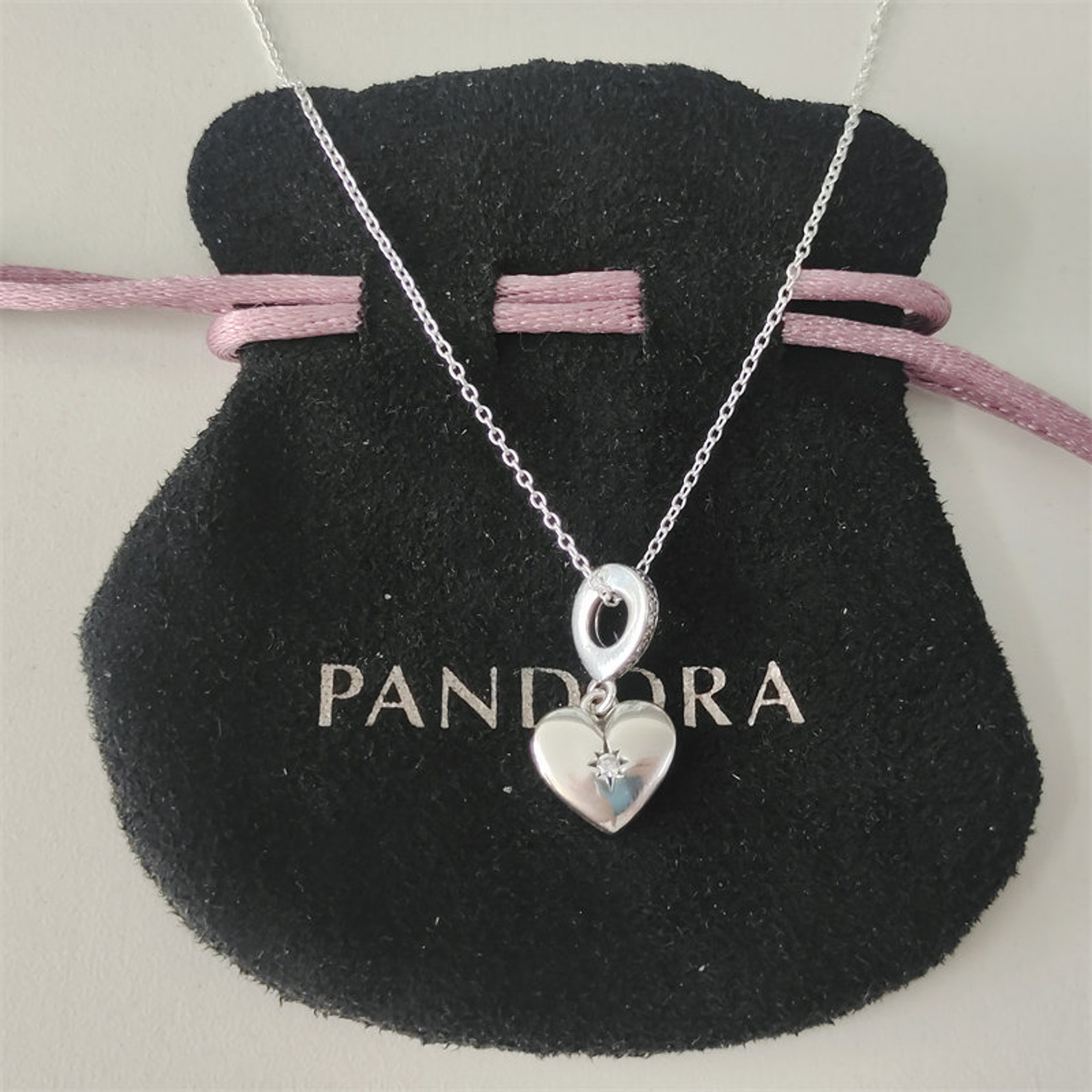 Pandora Openable Heart Locket Charm Sterling Silver - Etsy