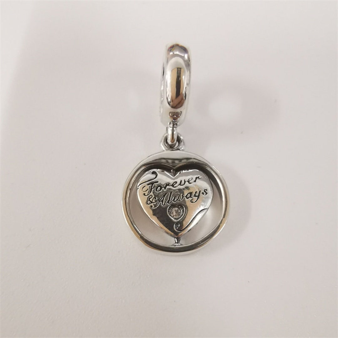 Silver the Eternal Soul Mate Rotates the Pendant - Etsy