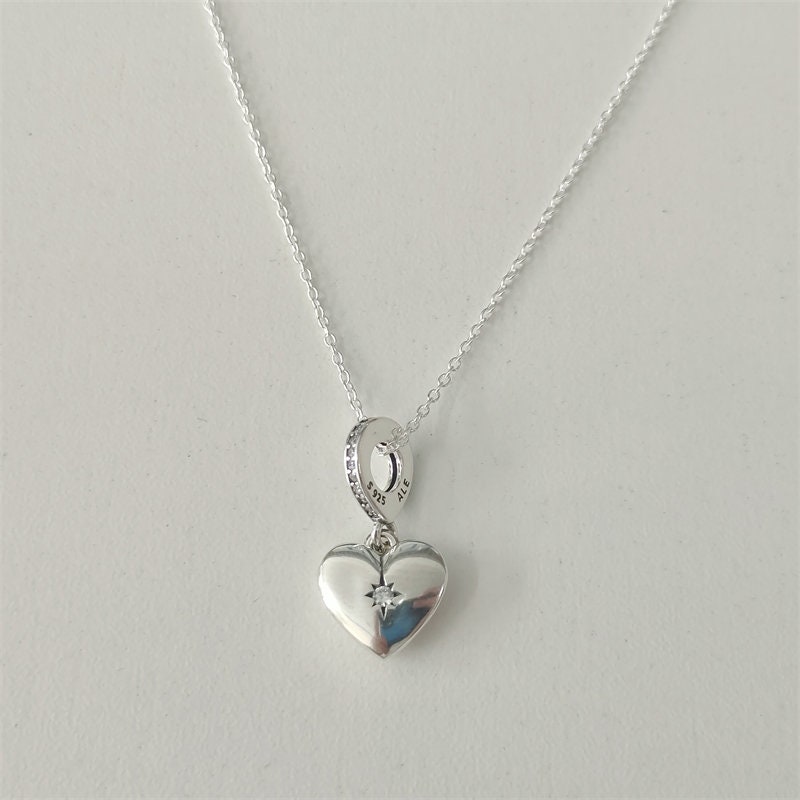 Pandora Openable Heart Locket Charm Sterling Silver - Etsy
