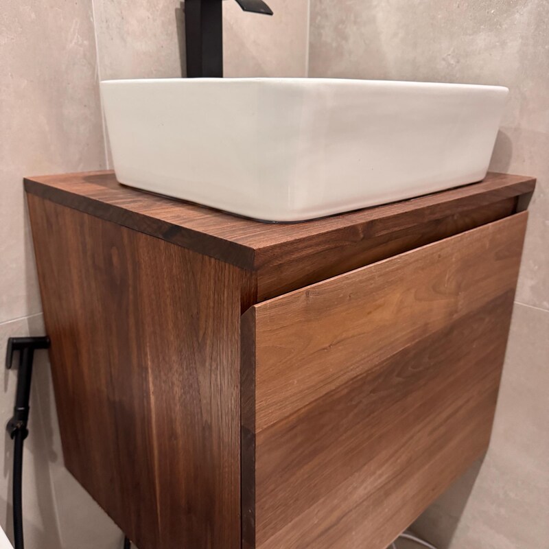 Walnut Vanity - Etsy