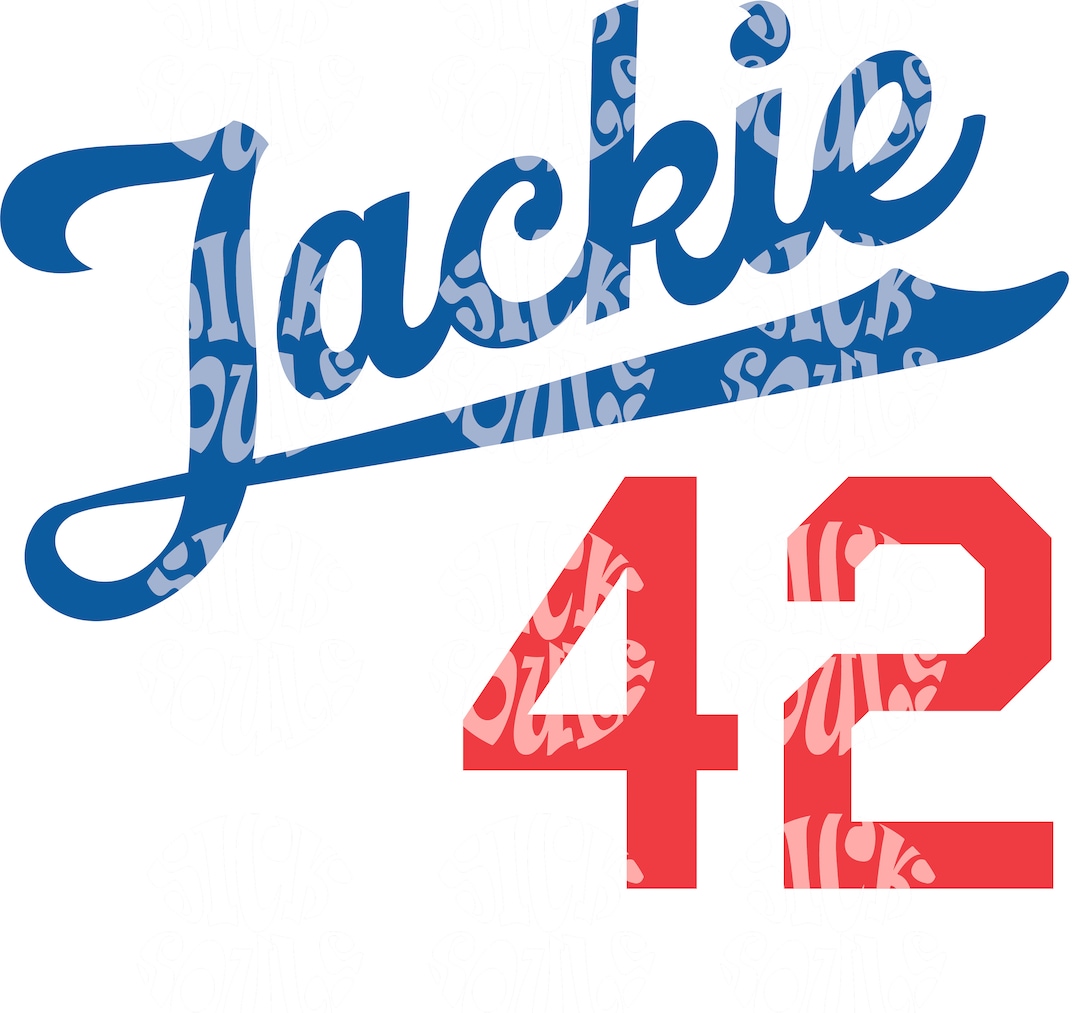 Jackie 42 PNG (jackie Robinson) Digital Download File for Shirt and ...