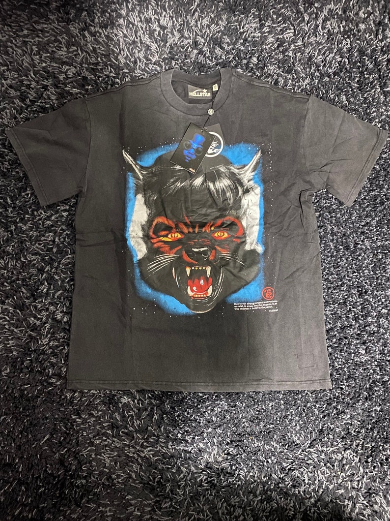 Hellstar werewolf Tshirt Mens - Etsy