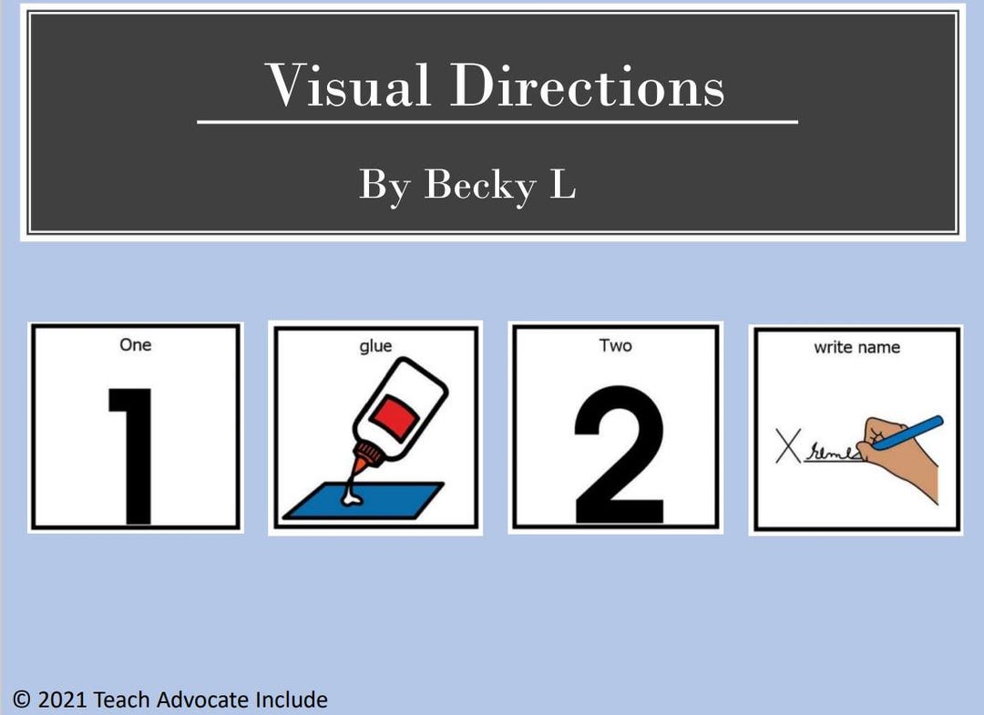 Visual Directions - Etsy