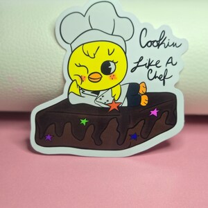 Straykids SKZOO Bbokari Brownie Chef Vinyl Sticker - Etsy
