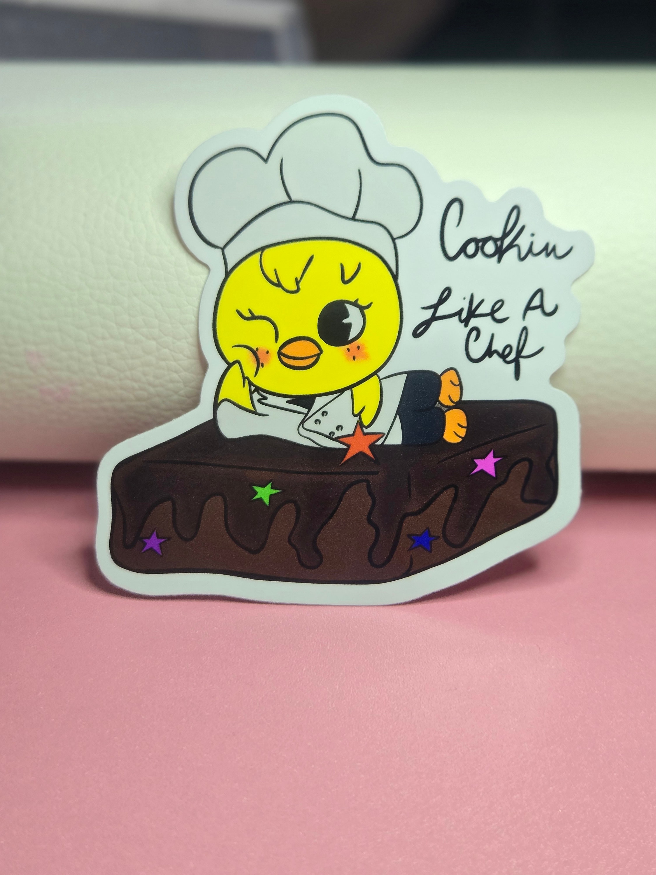 Straykids SKZOO Bbokari Brownie Chef Vinyl Sticker - Etsy