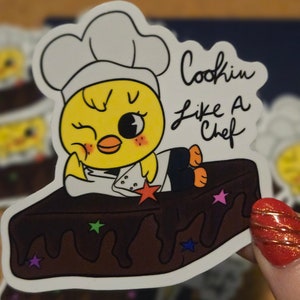 Straykids SKZOO Bbokari Brownie Chef Vinyl Sticker - Etsy