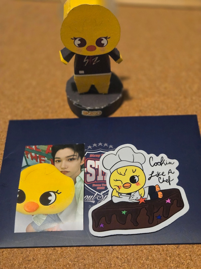 Straykids SKZOO Bbokari Brownie Chef Vinyl Sticker - Etsy